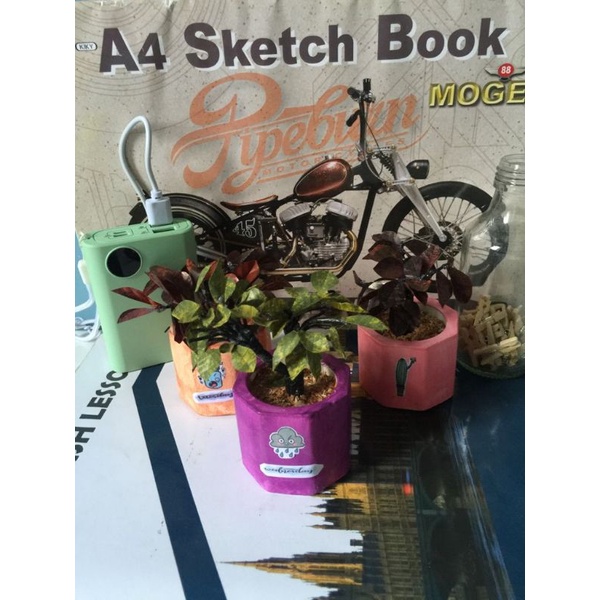 Jual Pot hexagonal murah/pot mini lucu unik/pot bunga mini unik ...