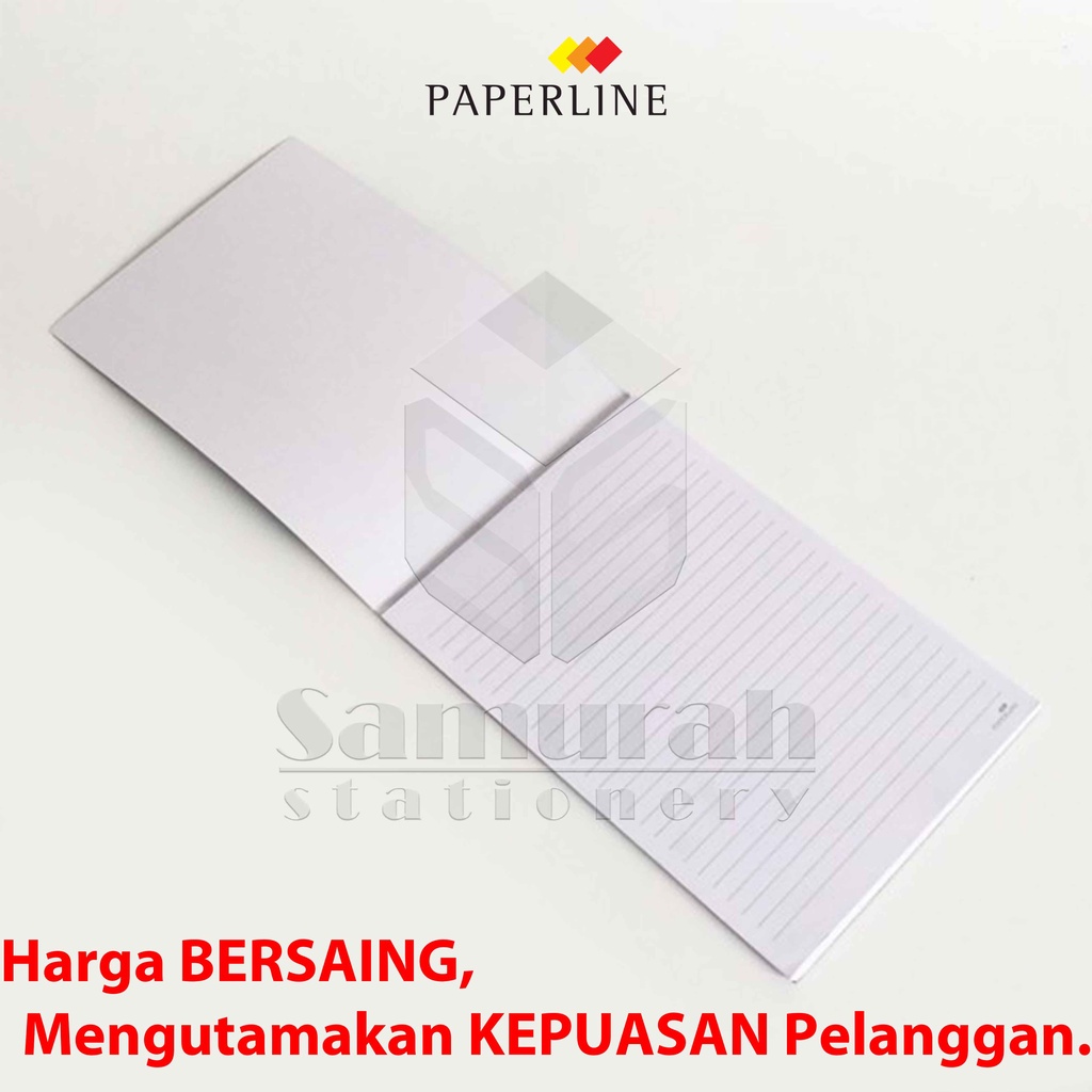 Jual Block Note Garis Paperline A5 ( 1 Pack = 5 Buku ) / Buku Pad ...