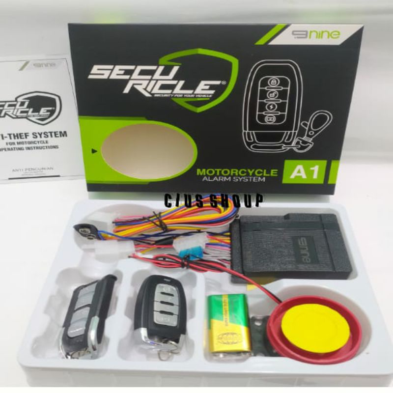 Jual ALARM MOTOR SISTEM A1 NINE BISA SILEN DAN DILLEY STATER | Shopee Indonesia