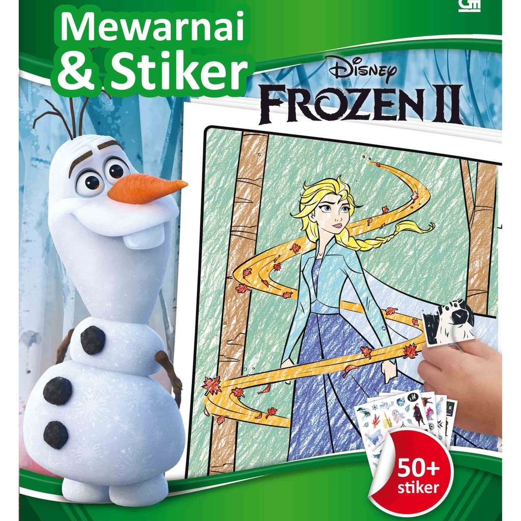 Jual FROZEN II: MEWARNAI & STIKER (COLOR & STICKER PAD) | Shopee Indonesia
