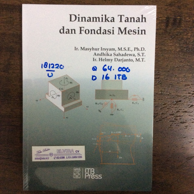 Jual Dinamika Tanah dan Fondasi Mesin | Shopee Indonesia Jual Dinamika Tanah dan Fondasi Mesin | Shopee Indonesia