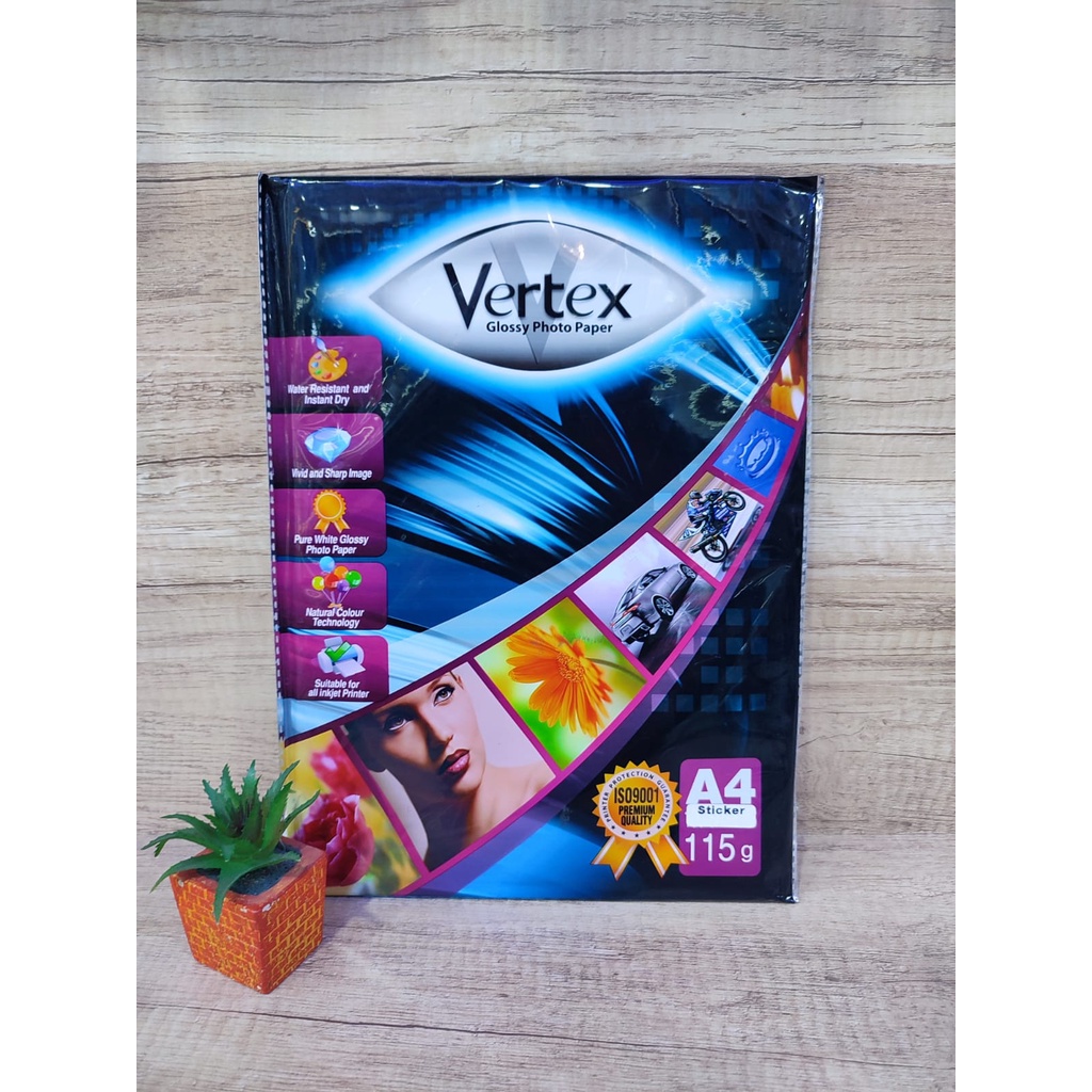 Jual KERTAS PHOTO VERTEX A4 115g | Shopee Indonesia