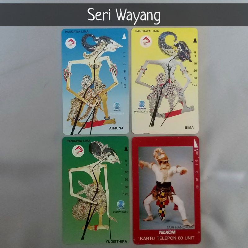 Jual Kartu Telepon Magnetik - Seri Wayang | Shopee Indonesia