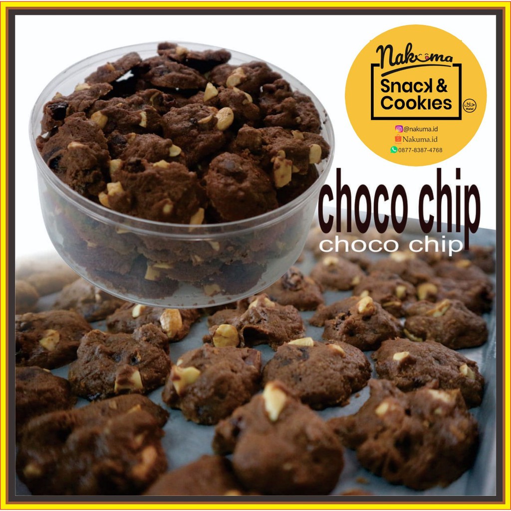 Jual CHOCO Chip /NAKUMA ORIGINAL /Special Cookies Kue Lebaran Choco ...