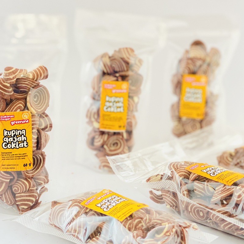 Jual Aemmart Snack Camilan Makanan Ringan Kuping Gajah Mini Coklat Enak ...