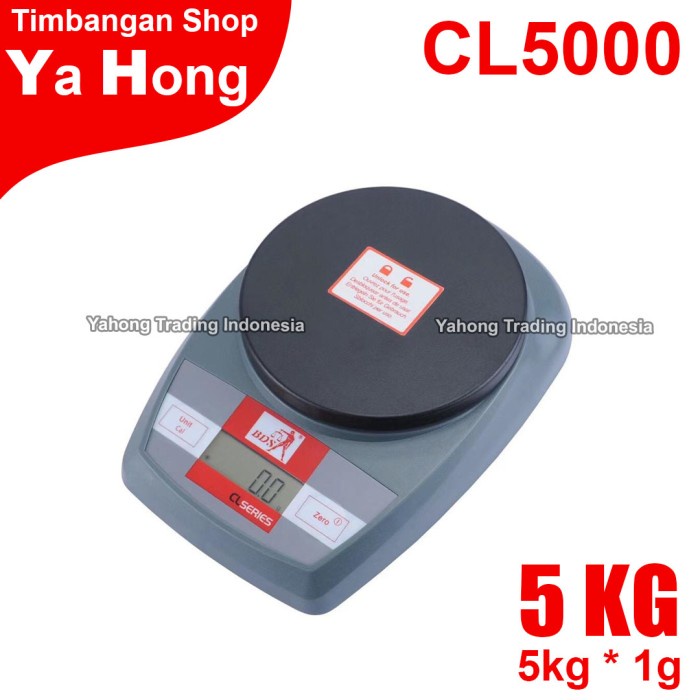 Jual Timbangan Dapur Digital CL5000 5kg 1g | Shopee Indonesia