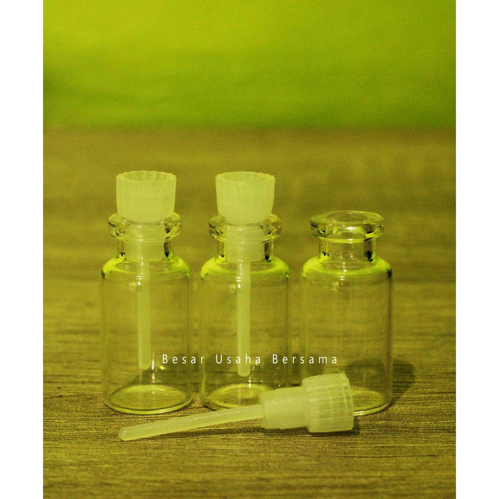 Jual Botol tester 4ml 4 ml tutup plastik bibit parfum / botol kaca mini ...