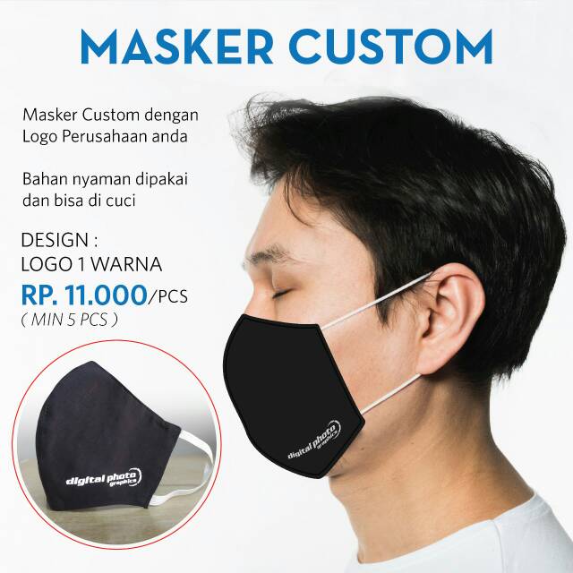 Jual Custom masker // Murah // | Shopee Indonesia
