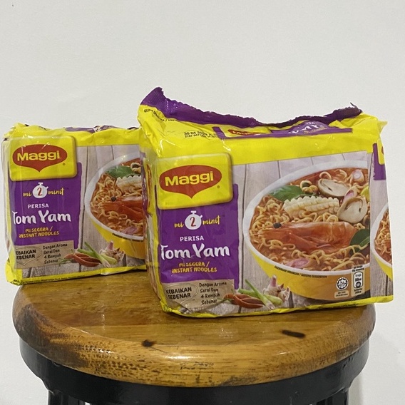 Jual Maggi Mie Instant Rasa Tomyum 5x80gr Asli Malaysia | Shopee Indonesia