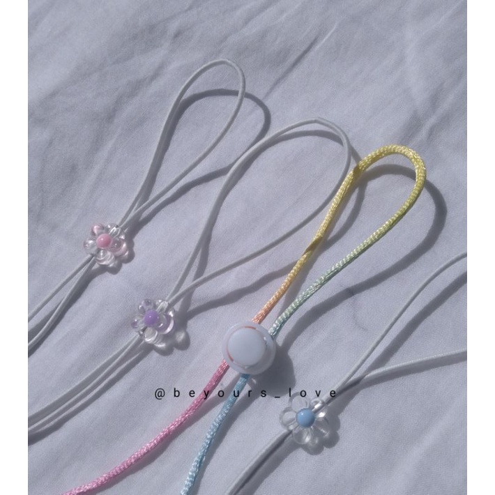 Jual 2 IN 1 Strap Mask + konektor karakter bunga lucu murah | Shopee ...