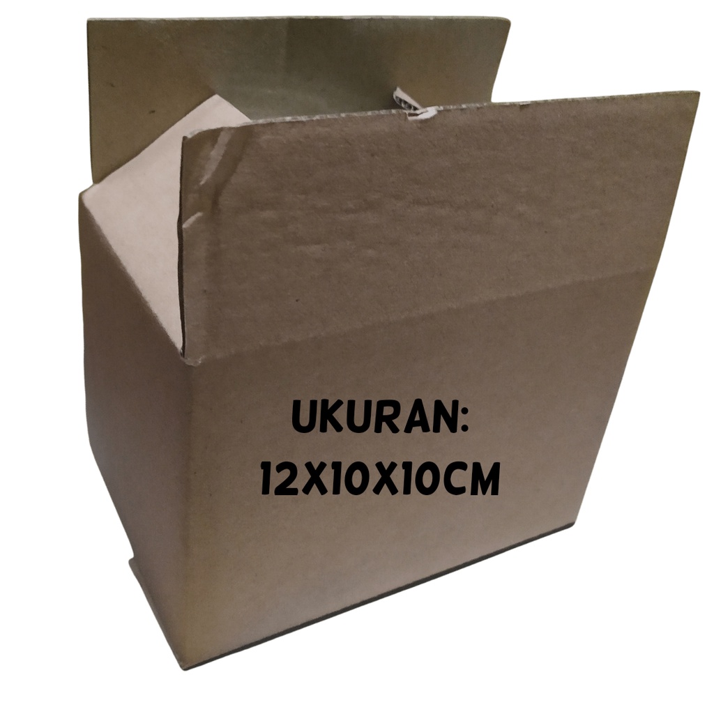 Jual Box kardus 12x10x10cm BOX SAJA | Shopee Indonesia