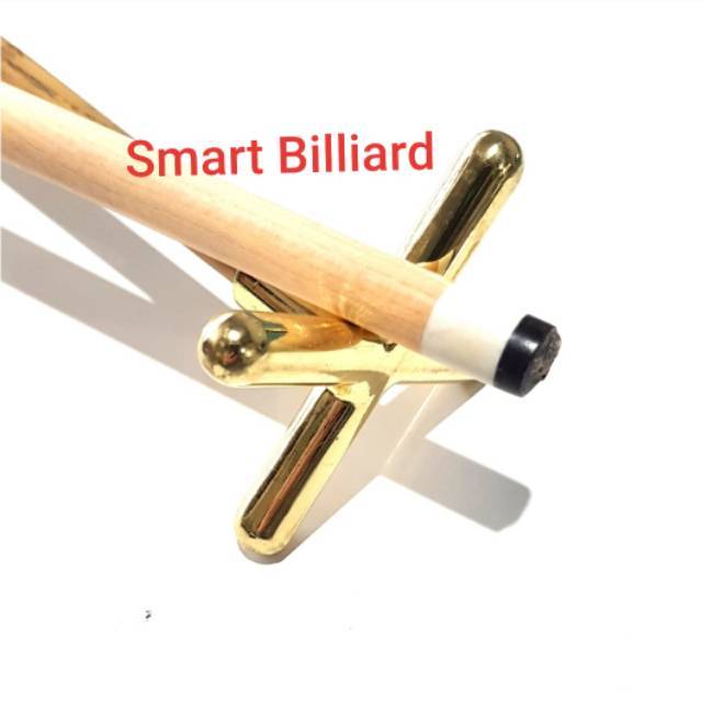 Jual Murrey Cross X Rest Head - Brass - Cagak Stick Biliar Billiard ...