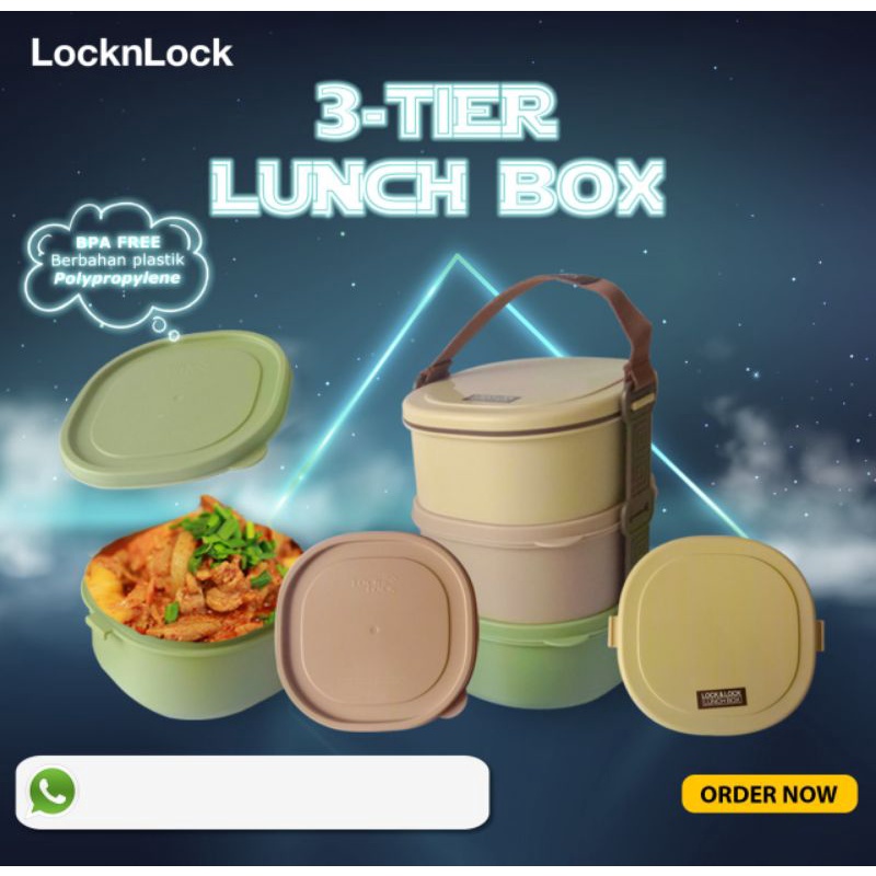 Jual LocknLock Tiger Lunch Box | Shopee Indonesia