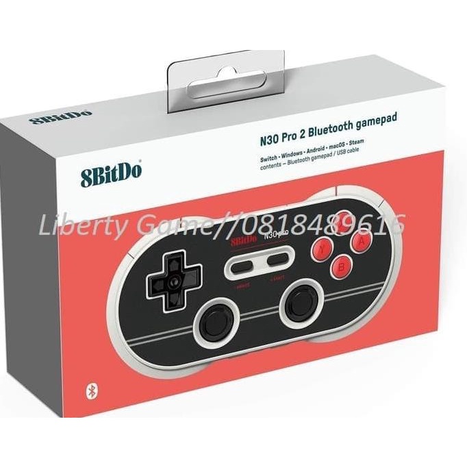 Jual NSW 8Bitdo N30 Pro 2 Bluetooth Gamepad (Windos/Android/MacOS/Steam ...