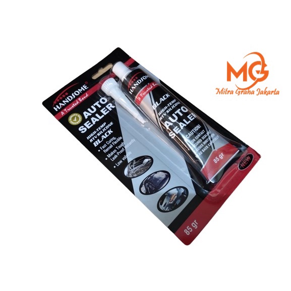 Jual Lem Auto Sealer HANDSOME 85GR Lem Kaca Auto Sealer Silicone ...