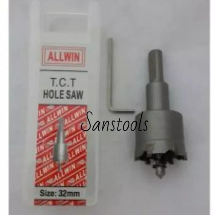 Jual Hole saw Tct 70mm Allwin mata bor plong holesaw 70 mm stainless ...