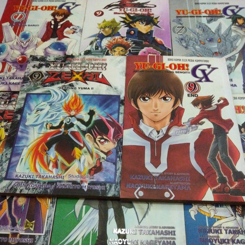 Jual Komik Yu GI Oh GX 5DS Zexal Cabutan | Shopee Indonesia