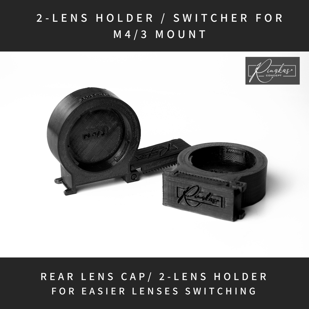 Jual Dual / Double Lens Holder Lensa For SONY E-MOUNT NIKON F-MOUNT ...