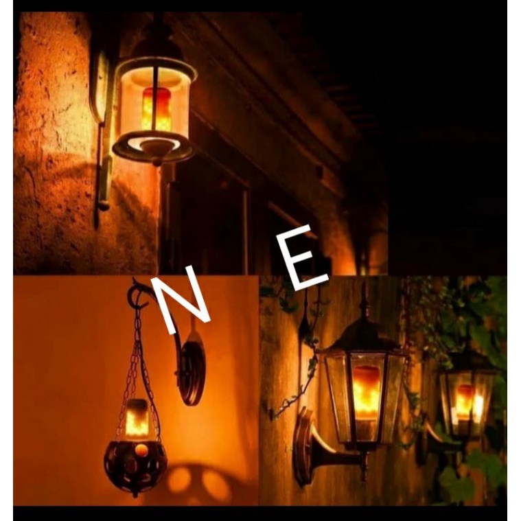 Jual LAMPU OBOR LED API E27 9watt - FLAME EFFECT 3IN1 | Shopee Indonesia