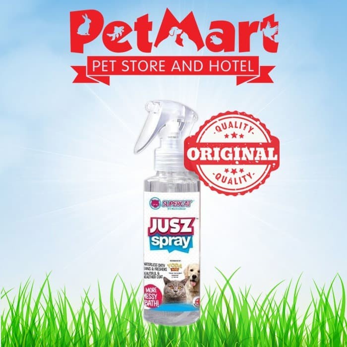 Jual JUSZ SPRAY SUPERCAT 150ML - OBAT JAMUR,KUTU,SCABIES | Shopee Indonesia