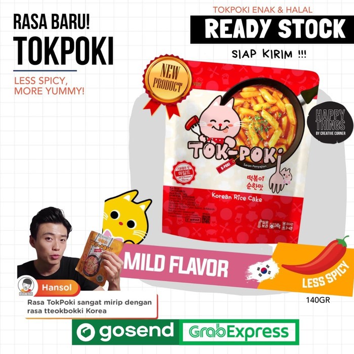 Jual TOKPOKI MILD / TOKPOKI HALAL / KORINUS K - BUNSIK TOKPOKI ...
