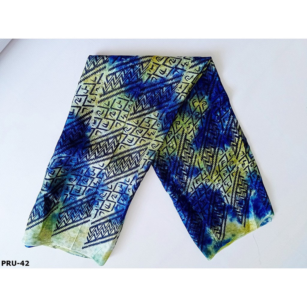 Jual Kain Tenun Dobby Batik Bugis Makassar Gradasi Navy - Tenun ...