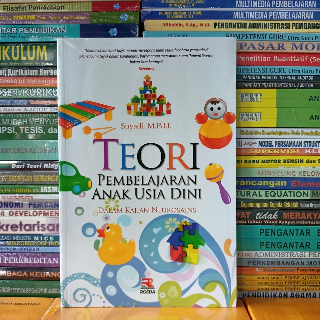Jual buku Teori Pembelajaran Anak Usia Dini Dalam Kajian Neurosains - Suyadi Rosda | Shopee ...