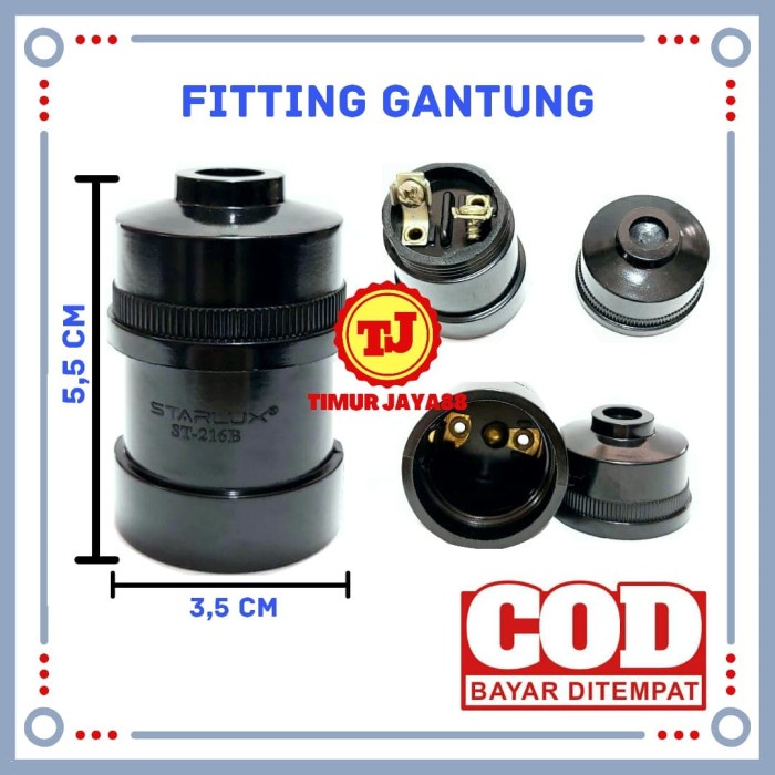 Jual Ky770rt50 Fiting Lampu Tebal Bukan Broco Fitting Lampu Gantung ...