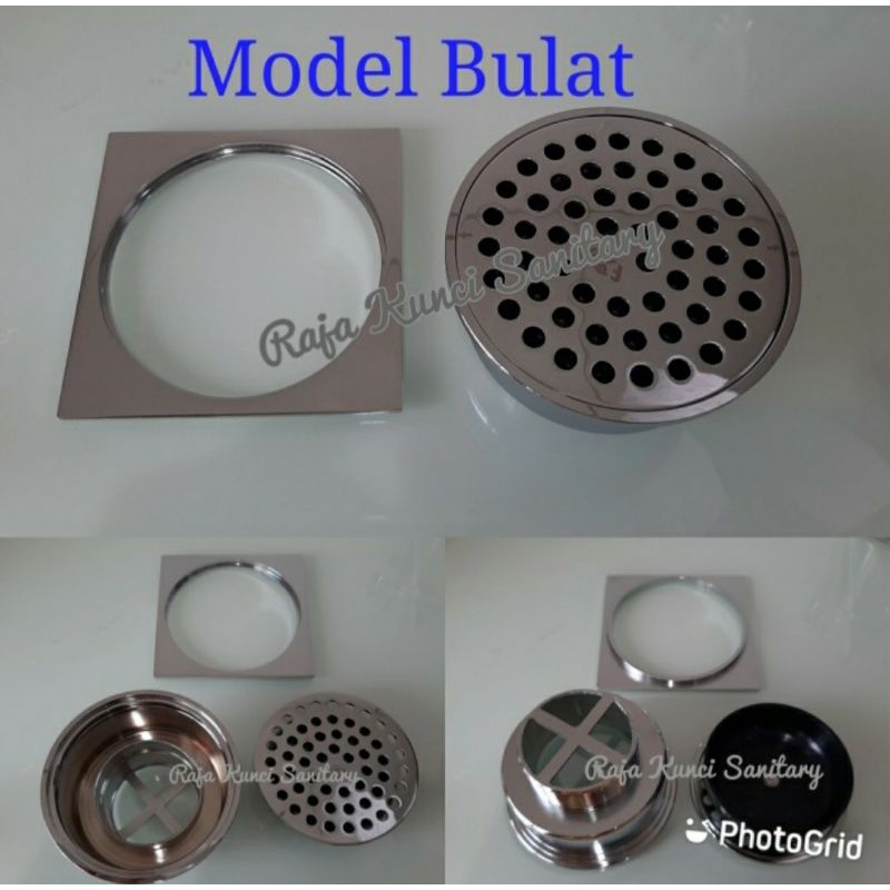 Jual Floor Drain Model TOTO Kuningan Tebal/Saringan Got Kamar Mandi | Shopee Indonesia