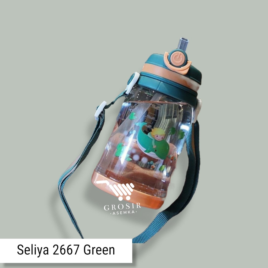 Jual BOTOL MINUM ANAK KARAKTER BINATANG LAUT 550ml Dengan Tali Panjang BPA FREE - 2667 | Shopee ...