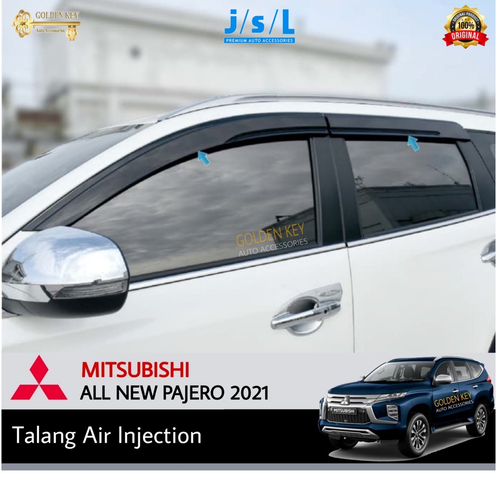 Jual JSL Talang Air All New Pajero 2021 Side Visor Model Original Injection | Shopee Indonesia