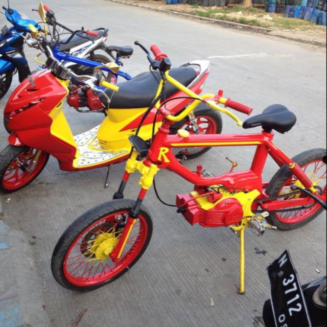 Jual Modifikasi motor menjadi body bmx | Shopee Indonesia