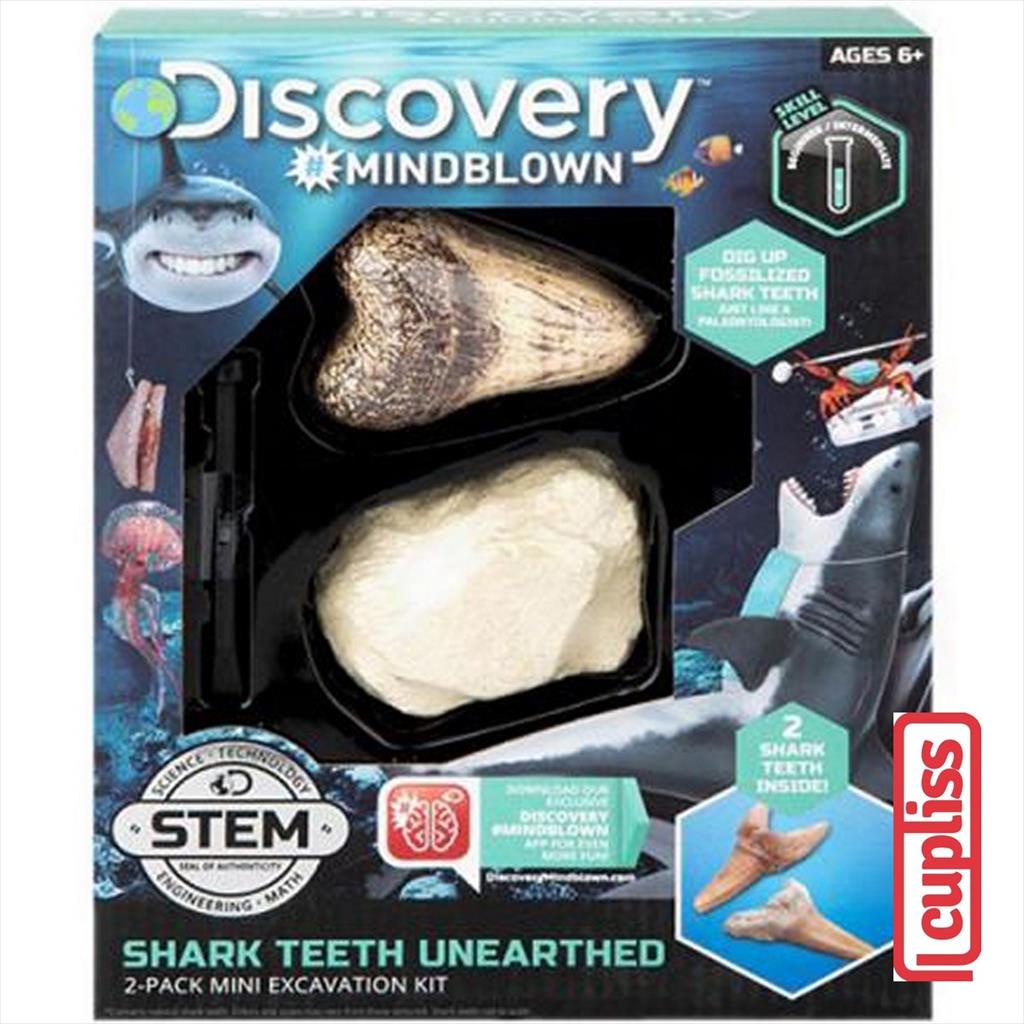 Jual Discovery DCN4791 Excavation Kit Shark Teeth Unearthed Mindblown ...