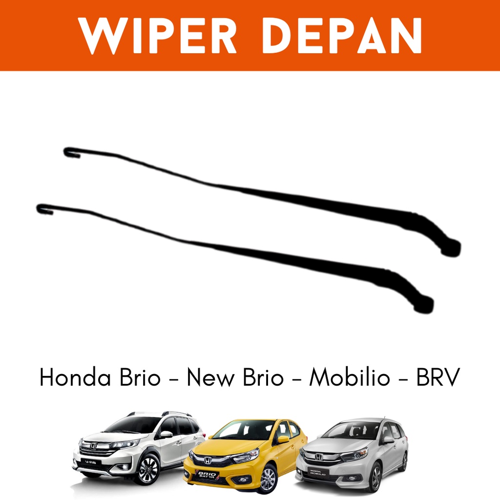 Jual Arm Gagang Lengan Tangkai Wiper Depan Kiri Panjang Honda Brio
