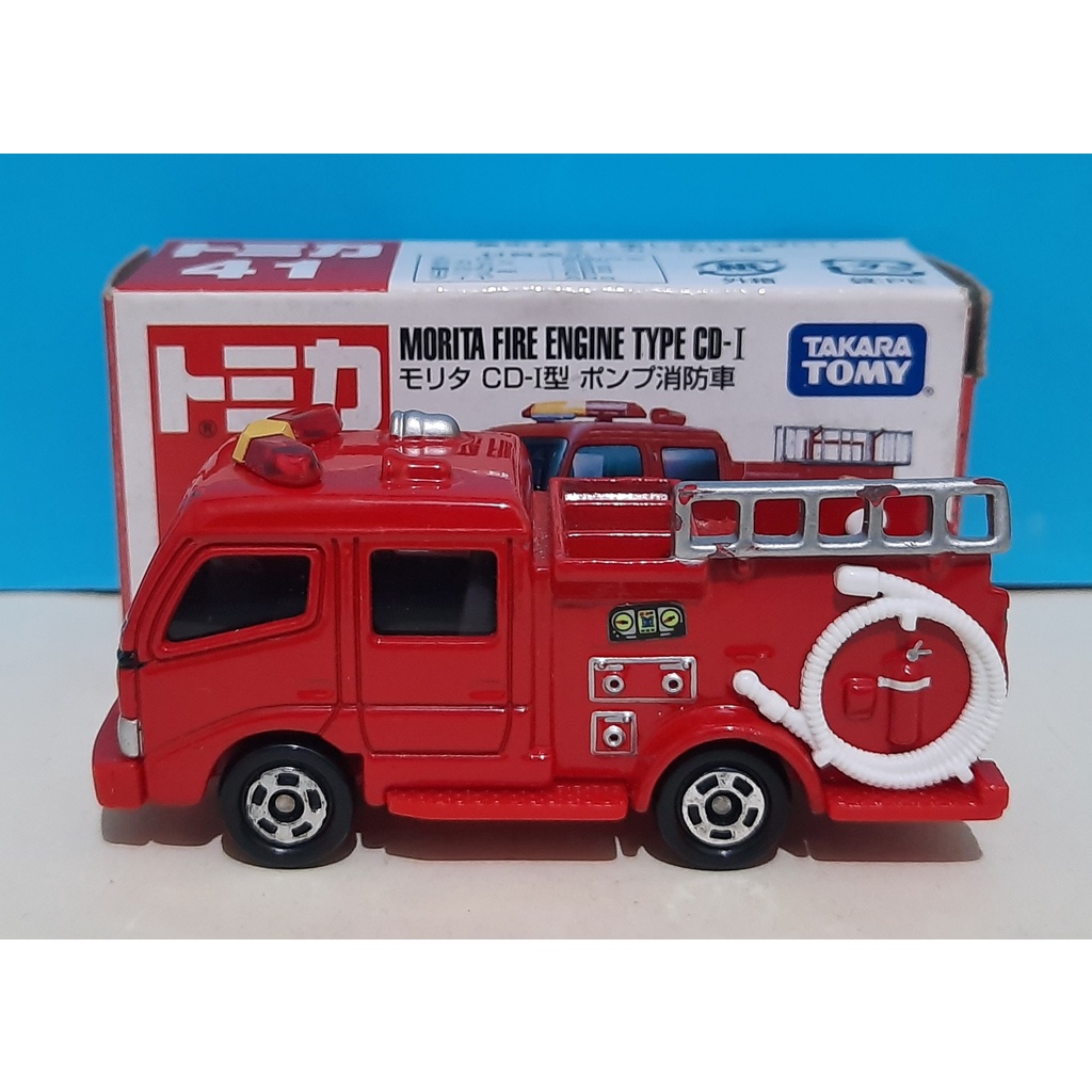 Jual Takara Tomy Tomica 41 Morita Fire Engine Type CD-I | Shopee Indonesia