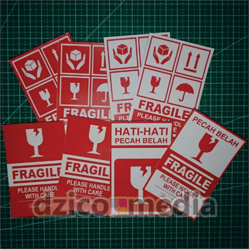 Jual Sticker Fragile (Barang Pecah Belah) Siap Pakai | Shopee Indonesia