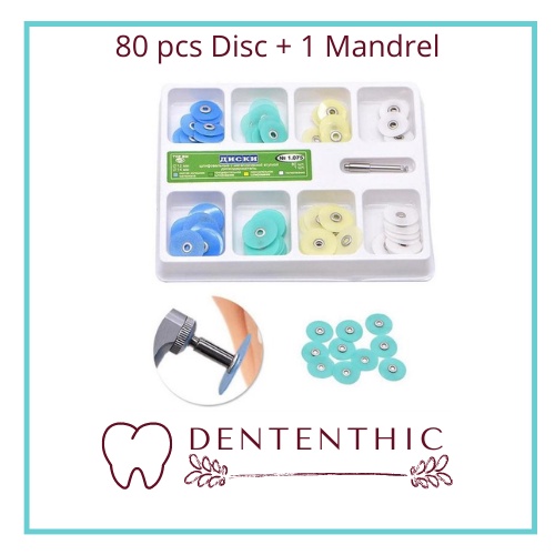 Jual Dental Polidisc Polidisk Poles / Dental Polishing Disc Wheel Soflex Set / Dental stem ...