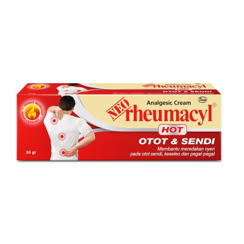 Jual Neo Rheumacyl Hot Cream/Analgesic Cream 30 gr | Shopee Indonesia