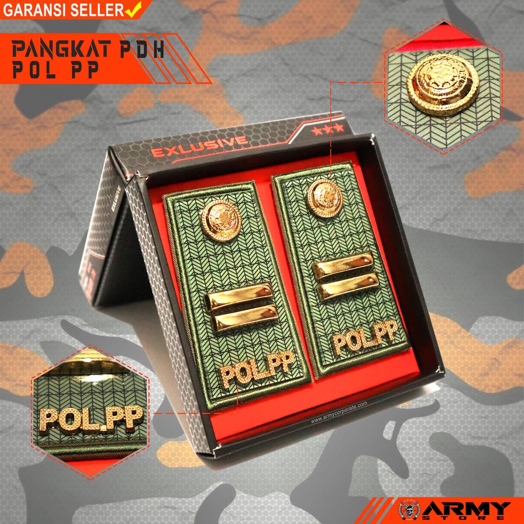 Jual pangkat satpol pp golongan 3B list hijau | Shopee Indonesia