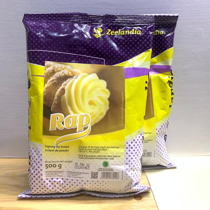 Jual TEPUNG VLA INSTANT RAP CUSTARD ZEELANDIA 500 GR | Shopee Indonesia