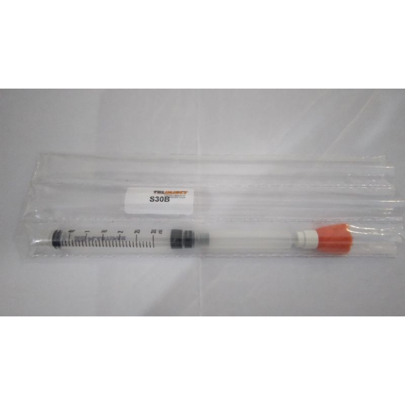 Jual Telinject S30B Blowpipe Syringe 3ml, 3cc | Shopee Indonesia