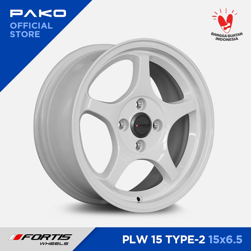 Jual Velg Mobil Fortis Wheels PLW Type 2 Ring 15 - Pako Wheels | Shopee ...