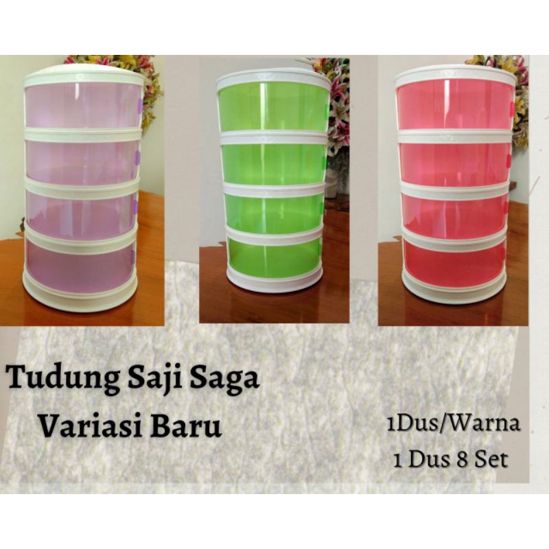 Jual Tudung Saji Rak Tempat Simpan Makanan Plastik Susun | Shopee Indonesia