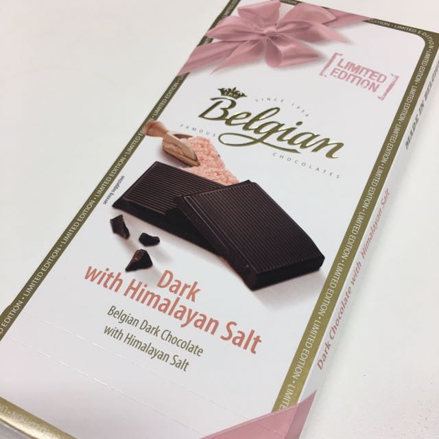 Jual Belgian Dark Chocolate with Himalayan Himalaya Cokelat Pink Salt ...