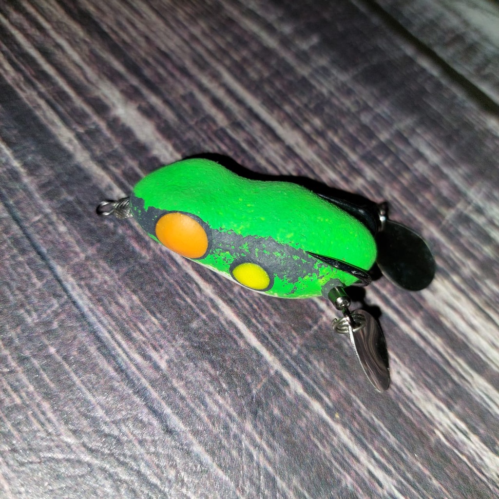 Jual Umpan Gabus Soft Frog Double blade by Froge panjang 4cm berat 7gr ...