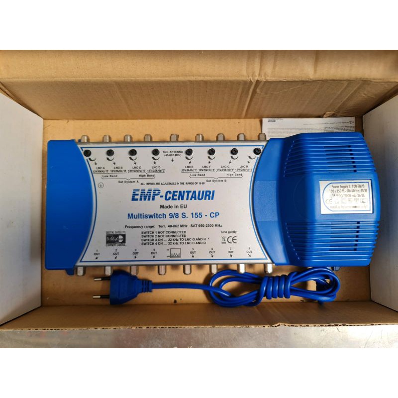 Jual EMP-Centauri Multiswitch 9/8 S. 155 - CP Made in EU Original (New ...