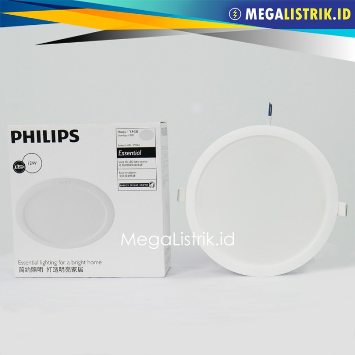 Jual Philips Lampu LED Downlight 12 Watt / 12W Eridani 59264 7" Inbow Bulat | Shopee Indonesia