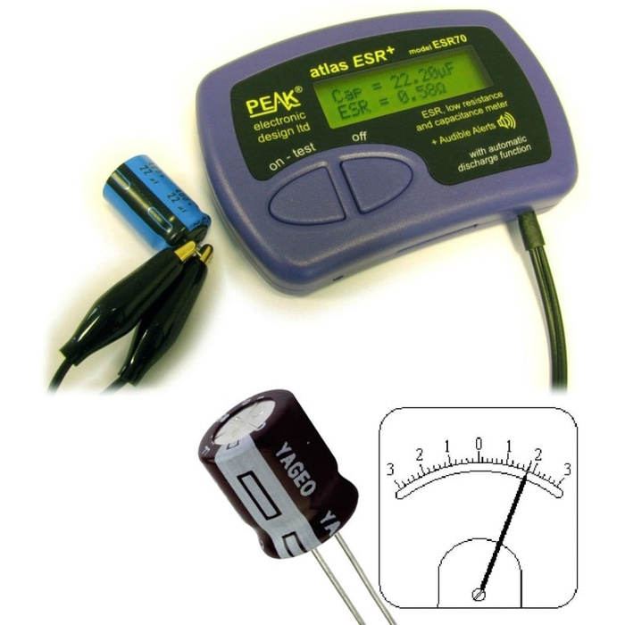 Jual Peak ESR70 Atlas ESR PLUS Capacitor Analyser with audible alerts . | Shopee Indonesia