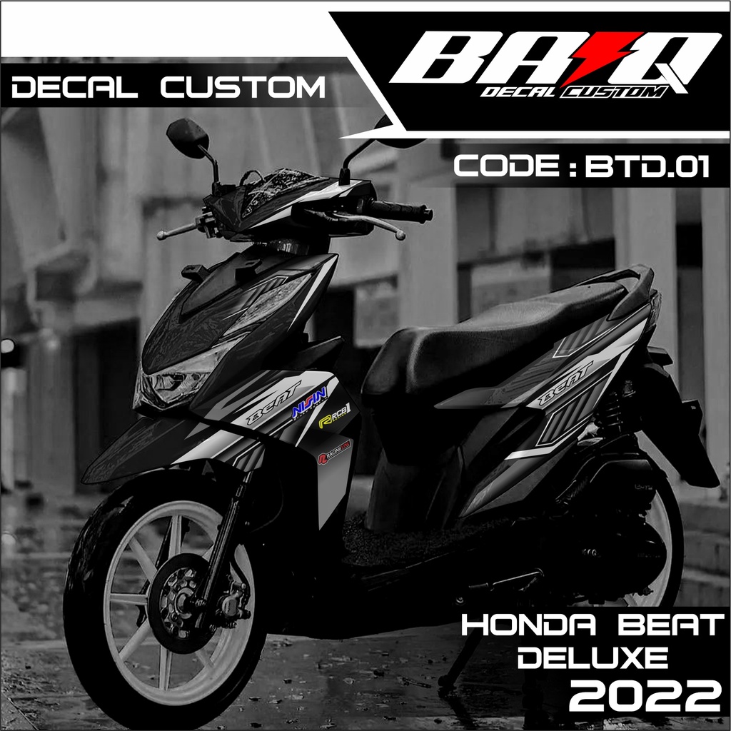 Jual DECAL HONDA BEAT DELUXE 2022 - DECAL BEAT DELUXE 2022 VARIASI GARIS KODE BTD.01 | Shopee ...