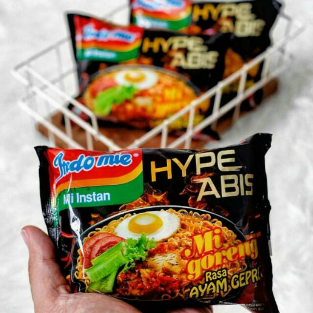 Jual (READY STOCK) Indomie goreng hype abis rasa ayam geprek ATC BUBBLE ...